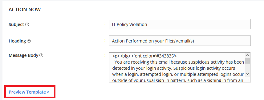 Customize - Email Templates – ManagedMethods