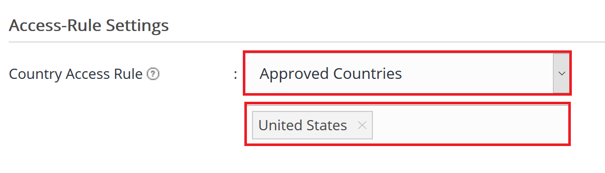 Customize - Approved Locations – ManagedMethods